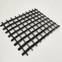 China Asphalt Reinforcement 100KN Fiberglass Geogrid Mesh 25.4x25.4mm For Bitumen Road Surfaces for sale