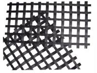 China 25.4x25.4mm Fiberglass Bitumen Geogrid Asphalt Reinforcement For Road Pavement for sale