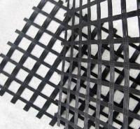 China 80-80KN/M Glass Fiber Geogrid Asphalt Biaxial Reinforce Geogrid for Parking Lots for sale
