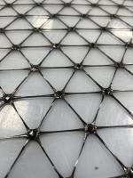 China TX150 TX160 PP Plastic Geomalla Triaxial Geogrid for Road Reinforcement Construction for sale