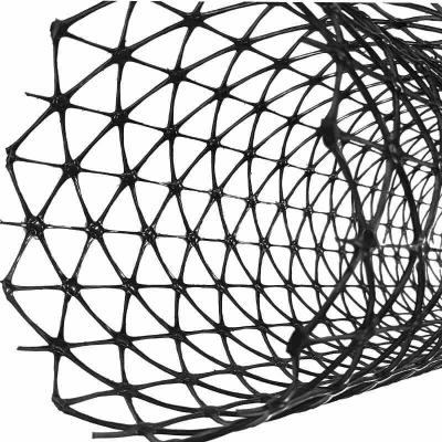 China High Strength Plastic Triaxial Geogrid For Base Stabilization And Road Way Geogrilles for sale