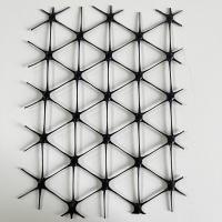 China High Strength Plastic Triaxial Geogrid For Base Stabilization And Road Way Geogrilles for sale
