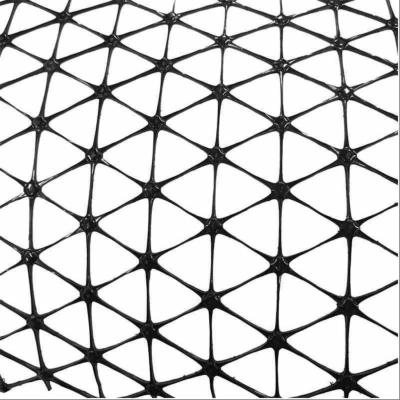 China Geomalla Triaxial Polypropylene Geogrid Mesh For Civil Engineering Project TX150 for sale