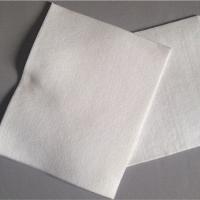 China Pure White 250g/sqm Polypropylene Nonwoven Geotextile Prevention Intermixing Between Soil Layers  Highway Expressway for sale