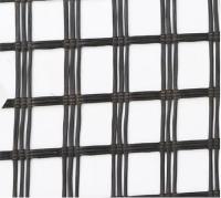 China Coating Asphalt 50 50 Fiberglass Geogrid Reinforces Base Layers For Airport Runways  Parking Lots for sale