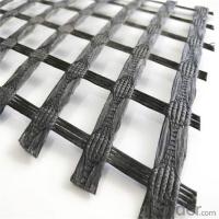 China Asphalt Coated Fiberglass Geogrid 50 50 Highways Expressways Reinforce Asphalt  Surfaces Reduce Cracking for sale