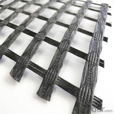 China Asphalt Coated Fiberglass Geogrid 50 50 Highways Expressways Reinforce Asphalt  Surfaces Reduce Cracking for sale