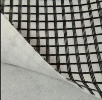 China Geogrid Thermal Bonding Nonwoven Fabric By Glue Composite Geogrid  Subgrade Stabilization Slope Protection for sale