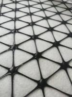 China UX BX Geogrid MeshThermal Bonding Nonwoven Fabric By Glue Composite Geogrid  Reinforced Slope Subgarde for sale