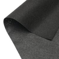 China Slope Erosion Black White 400g Polypropylene Nonwoven Geotextile Slope Stabilization Riverbank Coastal Protection for sale