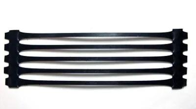 China HDPE Plastic Uniaxial Geogrids 120KN For MSE Walls Soft Soil Stabilization Reinforce Slope for sale