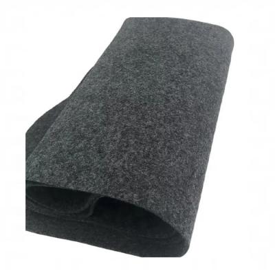 China 500 Gsm Black Short fiber Polypropylene Nonwoven Geotextile UV-resistant and High Puncture Resistance for sale