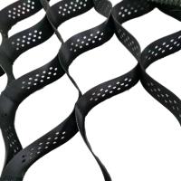 China 3D Cellular Confinement System HDPE Erosion Control Geocell Loess Collapsible Slope Protection Road Construction for sale