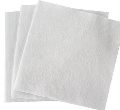 China Needle-punched Short Fiber 200g Polyester Nonwoven Geotextile Fabric Separate Soil Layers Reinforcing Subgrades for sale