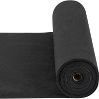 China Black White Pure Polyester PET Nonwoven Geotextile Stabilization Reinforce Road Embankments Soft Soils for sale