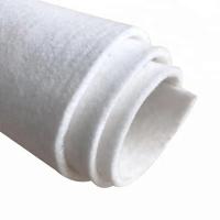 China Width 4M Permeability 300g PET Nonwoven Geotextile Fabric Drainage Separation Reinforcement Soft Soil for sale