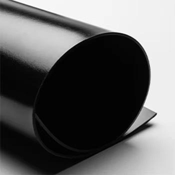 China 1mm Black HDPE Geomembrane For Salt Pond Linging Covering Prevent Seepage for sale