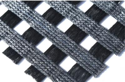 China Subway Geogrid Reinforcement Driveway Gravel Grid Polyester Geogrid for Retaining Wall Soil Reinforcement for sale