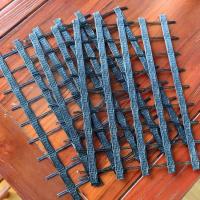 China 200-50KN/M 5.2x100M Polyester Geogrid For Reinforce Roads Base And Pavements for sale