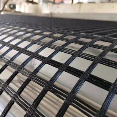 China 1000KN 1200KN PET Polyester Geogrid Retaining Wall Material for Underground Coal Mine Mining for sale