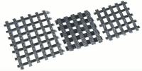 China High Strength 150-40 kn/m Polyester Geogrid Reinforcement PET Geogrid For Roadbed Slope Protection for sale
