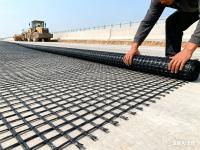 China Subway Geogrid Reinforcement Driveway Gravel Grid Polyester Geogrid for Retaining Wall Soil Reinforcement for sale