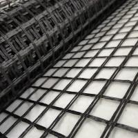 China High Strength UX Grid Retaining Walls Polyester Geogrid Reinforce Embankments Road Maintenance And Repair for sale