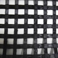 China High Strength UX Grid Retaining Walls Polyester Geogrid Reinforce Embankments Road Maintenance And Repair for sale