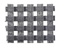 China Warp Knitted Grid Mesh Size 50.8mm Polyester Biaxial Geogrid Base Reinforcement Of Unpaved And Paved Roads for sale