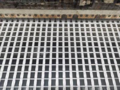 China Flexibility High Molecular Weight Polyester Biaxial Geogrid Railway Base Reinforcement And Stabilization. for sale