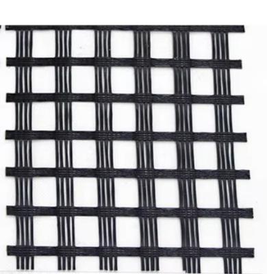 China High-Temperature Resistance  Low Creep Glass Fiber Geogrid Tensile Strength 100 FG  Grid Asphalt Pavement Reinforce for sale