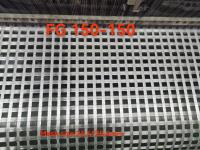 China High Temperature Resistance Mesh Size 25.4mm Tensile Strength 150 Reinforcement Fiberglass Geogrid  Asphalt Pavement for sale