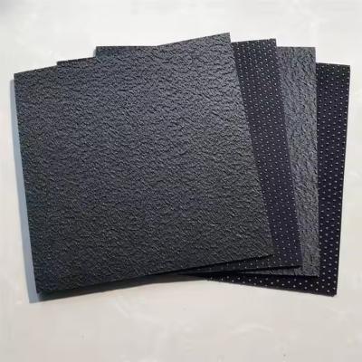 China 0.75mm 40Mil Chemical Resistance Impermeability  HDPE Geomembrana Wastewater Treatment Plant Biodigester  Liner for sale