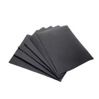 China ASTM GM13 Impermeability 0.5mm 20Mil Smooth Black Aquaculture HDPE Geomembrane Liner Fish Shrimp Ponds for sale