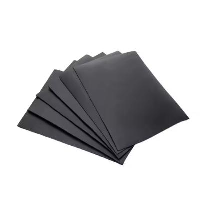 China ASTM GM13 Impermeability 0.5mm 20Mil Smooth Black Aquaculture HDPE Geomembrane Liner Fish Shrimp Ponds for sale