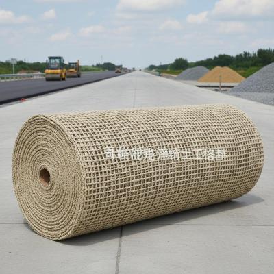 China Sustainable Polyester Geogrid Mesh Highway Construction Basal Reinforcement for sale