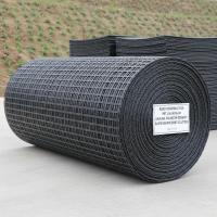 China Road Construction Pet 100-30 Kn/M Uniaxial Polyester Geogrid Slope Reinforcement Solutions for sale