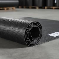 China Waterproof Plastic Dam HDPE Geomembrane 1.5mm Double Sided Textured Surface for sale