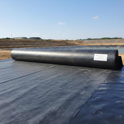 China 1m-8m Width Hdpe Geomembrane Sheet for Farming Agricultural Dam Landfill Site Fish Pond for sale