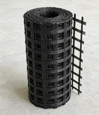 China Open Grid Mesh Type Asphalt Pavement Width 1m To 6m Designed to Enhance Pavement Strength and Reduce Surface Deformation for sale