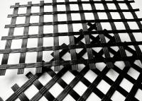 China Roll Length 50m to 100m Fiberglass Geogrid Featuring Strength 30 to 200knm and Width 1m to 6m for Subgrade Stabilization for sale