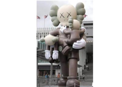 China Custom Painted Fiberglass Animation Sculpture for Outdoor Public Decoration - 35 Day Delivery & Custom Sizes for sale