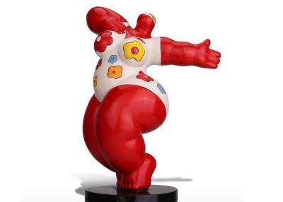 China Fiberglass Decorative Sculpture 150 cm Outdoor Garden Art with Custom Color Options for sale
