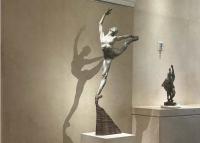 China Outdoor Indoor Decorative Bronze Ballerina Sculpture 250cm Antique Finish for sale