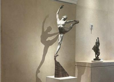 China Outdoor Indoor Decorative Bronze Ballerina Sculpture 250cm Antique Finish for sale