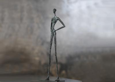China Contemporary Bronze Female Mannequin Statue 180cm Antique Finish Outdoor Decorative Sculpture for sale