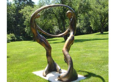 China Life Size Patina Garden Dancing Mermaid Bronze Statue Sculpture Custom Size for sale