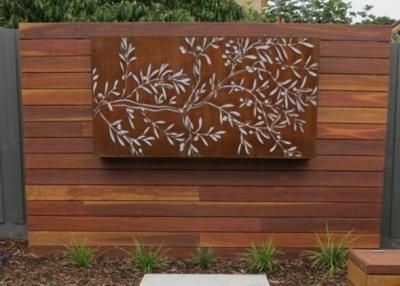 China Modern Abstract Corten Steel Wall Sculpture - 1 Meter Height Rusty Finish Metal Art for Indoor Outdoor Decoration for sale