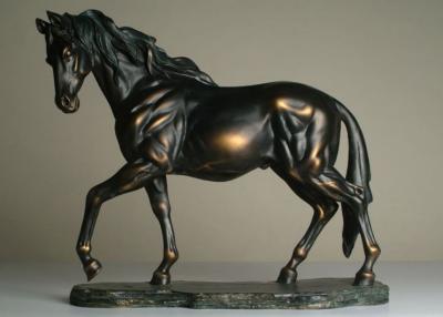 China Life Size Antique Bronze Horse Sculpture 180 cm for Hotel Garden Decoration for sale