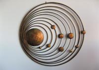 China Custom Size Copper Metal Wall Art Sculpture with Brass Finish - 25 Day Delivery, 3 Set MOQ for Modern Home & Garden Decoration for sale